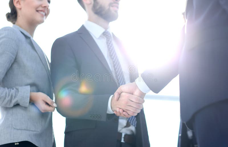Image of Handshake of Business Partners. Stock Photo - Image of human ...