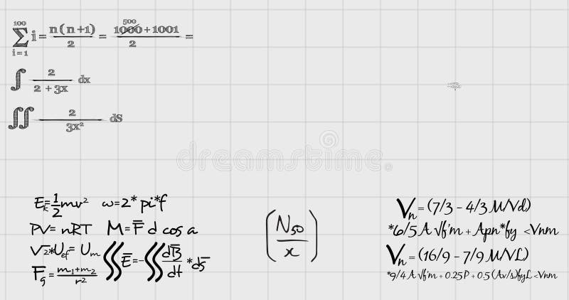 168 Handwritten Math Equations Stock Photos - Free & Royalty-Free Stock ...