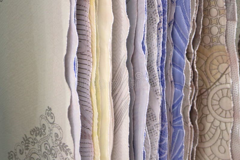 Hanging modern fabrics stock photo. Image of furnishings - 242517890