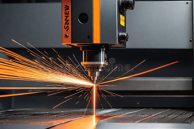 Macro Photography of a Laser Cutter S Beam - Intense Focus on the ...