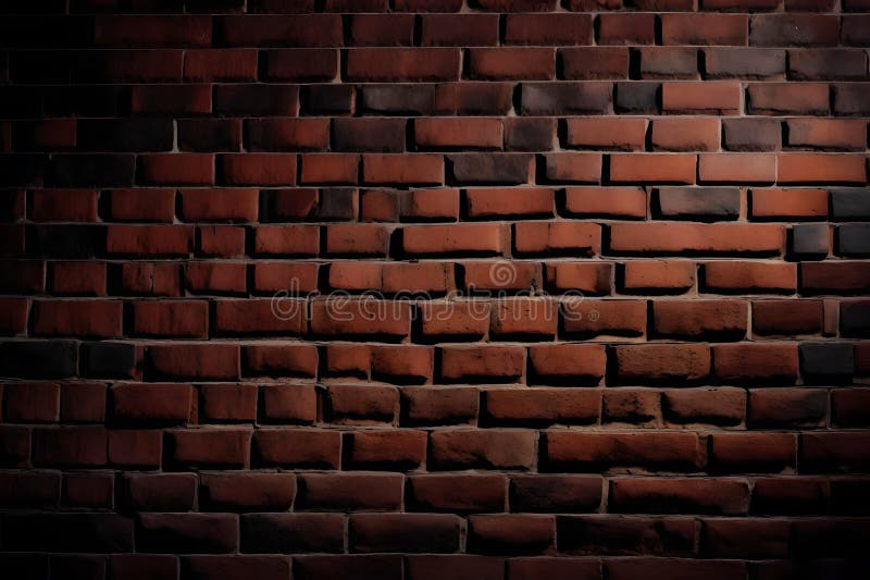Cinematic Close-up of a Wall Made of Old Bricks. Detailed Abstract Shot ...