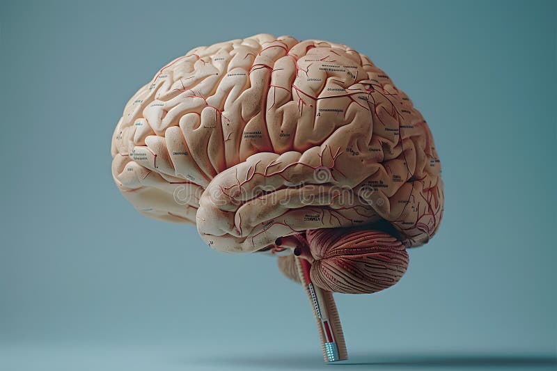 Anatomical Structure of Human Brain Stock Illustration - Illustration of pattern, organ: 328242319