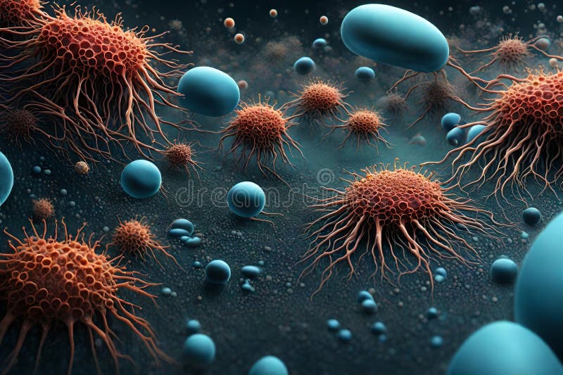 Microscopic Symphony: Nano Technology Biotech Bacterial Art Unveiling ...