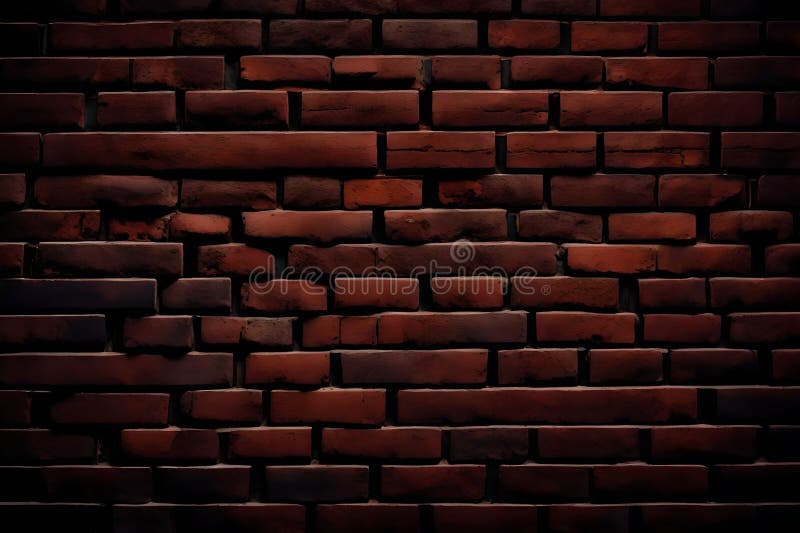 Cinematic Close-up Shot of an Old Brick Wall. Detailed View of Textured ...
