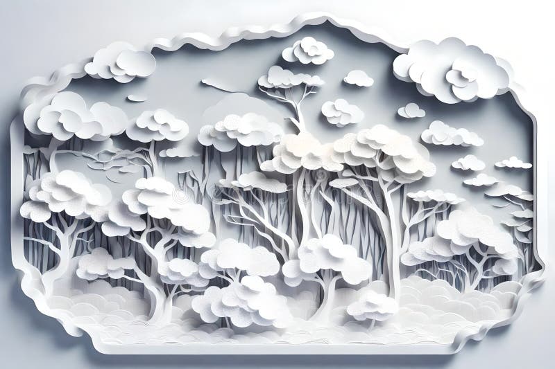 3d Rendered Engraved Tree Design with Intricate Detailing Stock ...