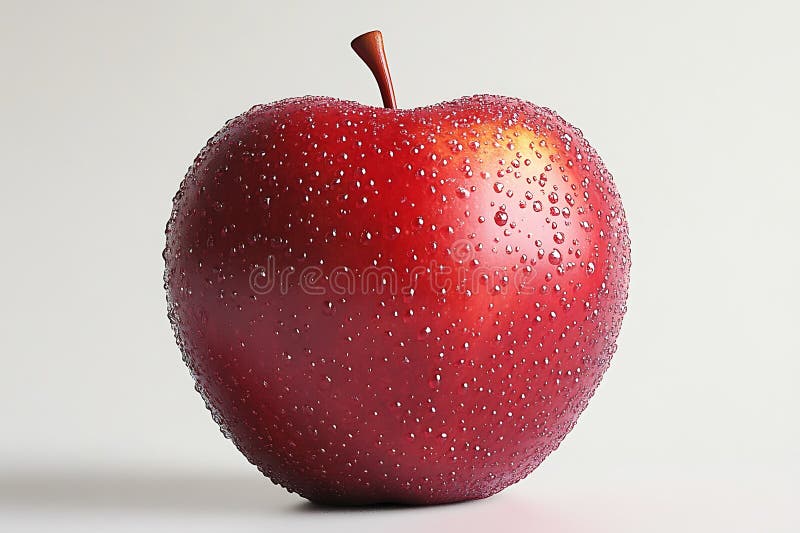 High-realistic 3D Rendered Apple Isolated on a Transparent Background ...