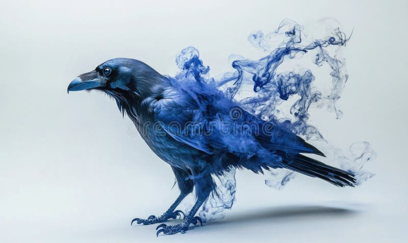 The Image Has a Surreal and Dreamlike Quality To it, with the Smoke ...