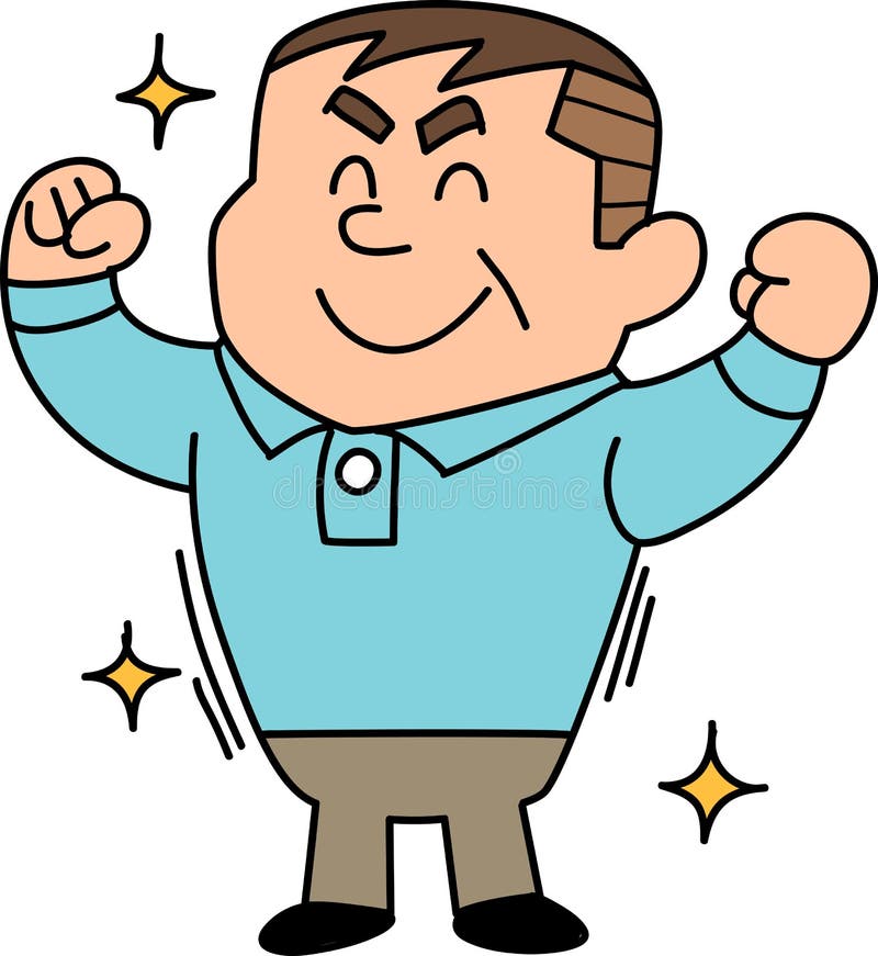 Energetic Old Man Stock Illustrations – 251 Energetic Old Man Stock ...