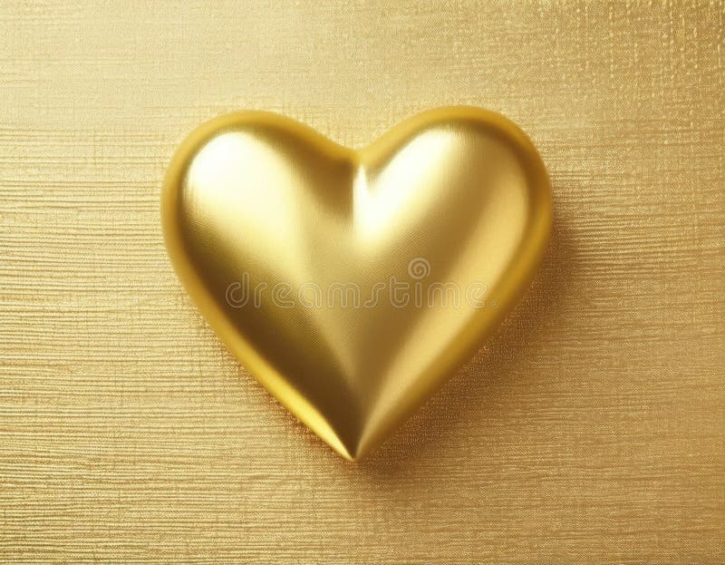 An Image of Heart of Gold: a Stunning Visual Representation of Pure ...