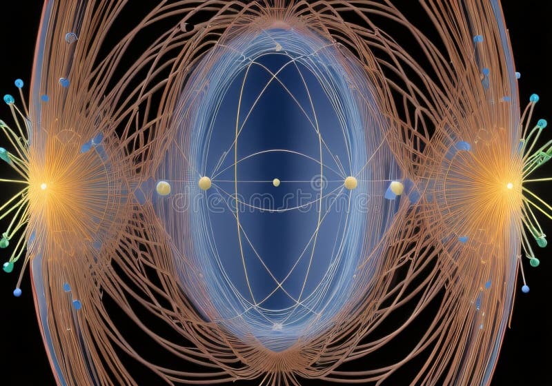 An Image of the Higgs Boson, Also Known As the God Particle, Abstract ...