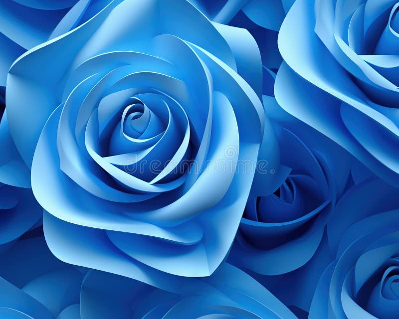 The Tile with the Wavy Pattern is High Resolution Rose Blue Background ...
