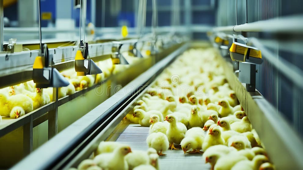 Line Poultry Processing Stock Illustrations – 493 Line Poultry ...