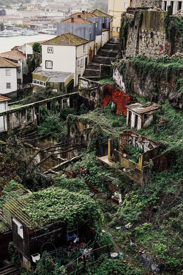 Image of the Historical Ruins of a Collapsed Neighborhood Stock Image ...