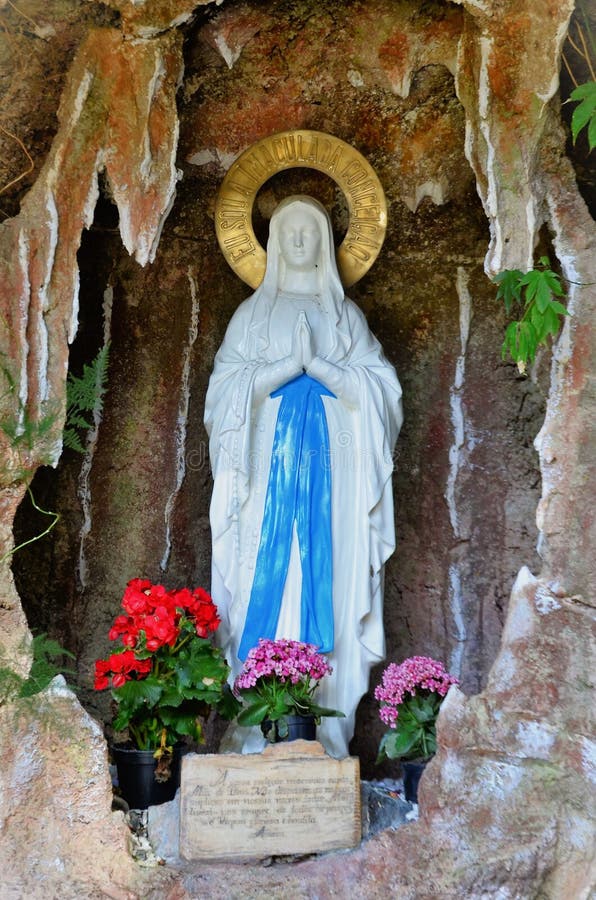 Image of the Holy Immaculate Conception Stock Image - Image of ...