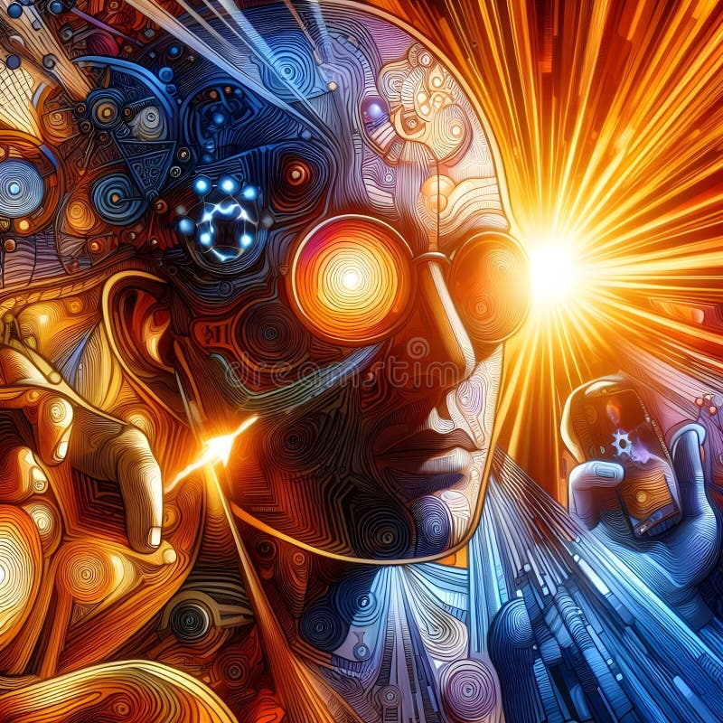 Image of How the Effect Social Media Has on Humans. Stock Illustration ...