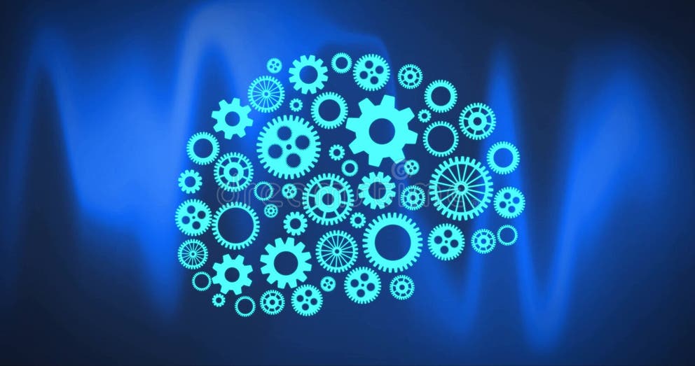 Human Brain Cogs Stock Illustrations – 1,095 Human Brain Cogs Stock ...