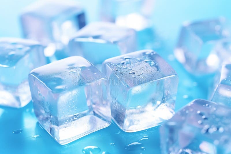 Image of Ice and Ice Blocks Stock Illustration - Illustration of cold ...