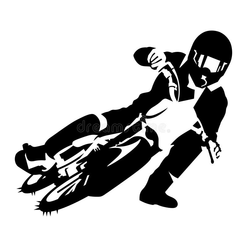 Ice Speedway Racing EPS Vector File Stock Illustration - Illustration ...