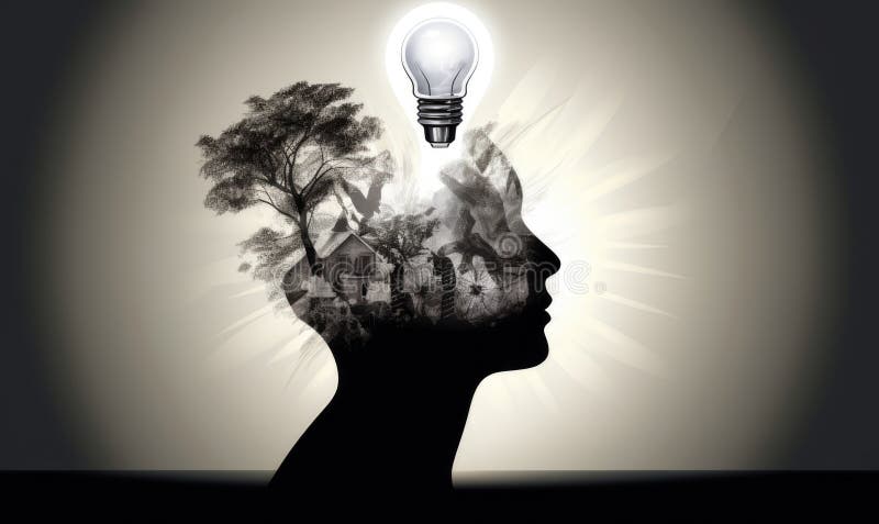 Image of an idea stock illustration. Illustration of brainstorming ...