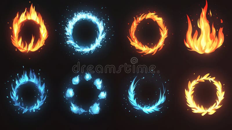 This Image Illustrates a Cartoon Explosion, Characterized by a Blue ...