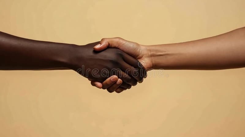 Two Hands Joining Together Symbolize Unity and Friendship. this Image ...