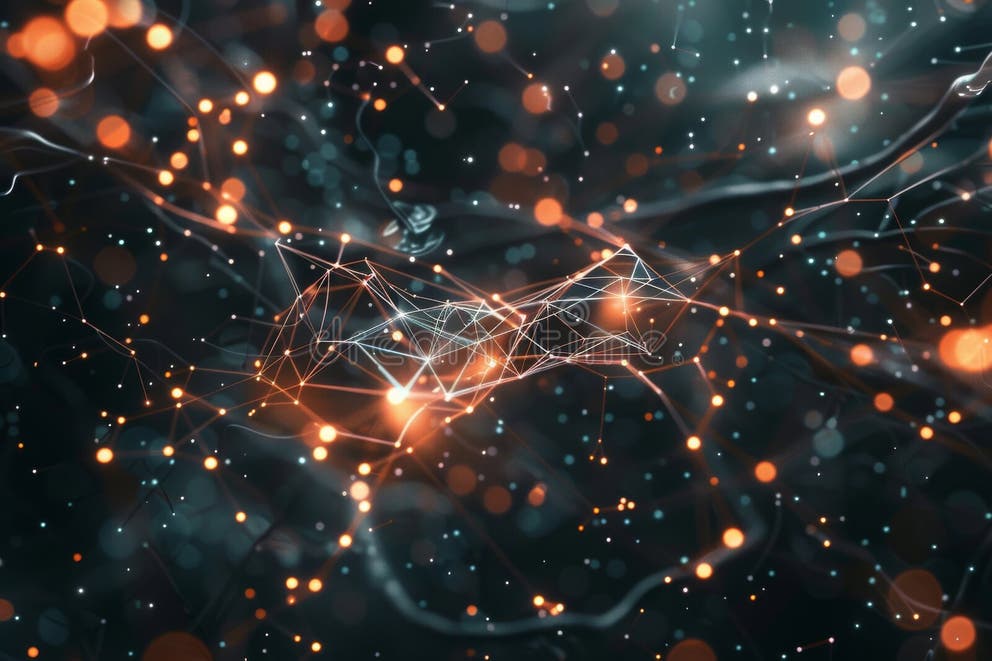 Ai Algorithms And Data Processing Stock Illustration Illustration Of Digital Computational