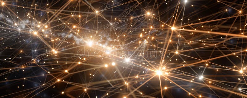 Global Network Connections with Glowing Nodes and Beams Representing ... Global Network Connections with Glowing Nodes and Beams Representing ...