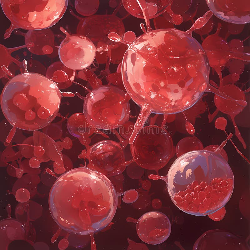 T and B Lymphocytes: Pivotal Components Stock Illustration ...