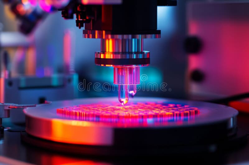 Advanced Microscope Technology Showcases Precision in Science. a Close ...