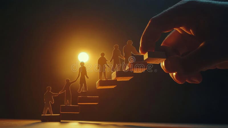 An Image Illustrating a Coaching Concept that Inspires, Featuring a ...