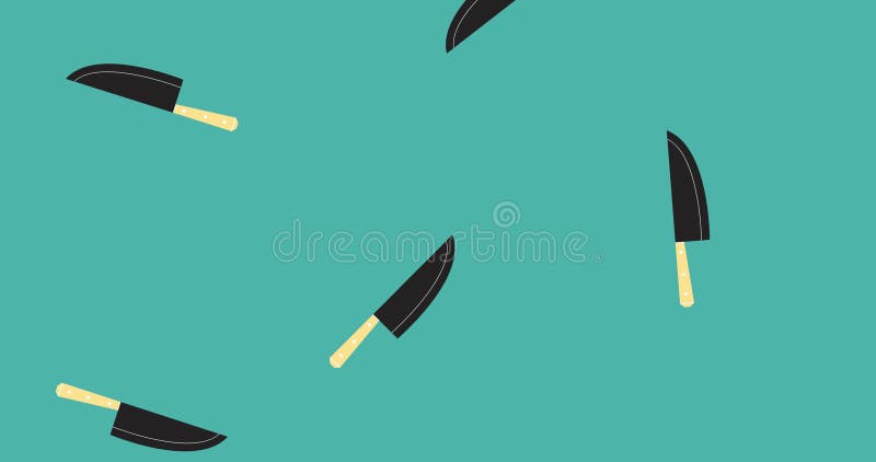 Falling Knives Stock Illustrations – 19 Falling Knives Stock ...