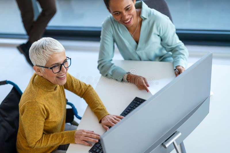 The Image Includes a Person Using a Wheelchair, Depicting Inclusivity ...