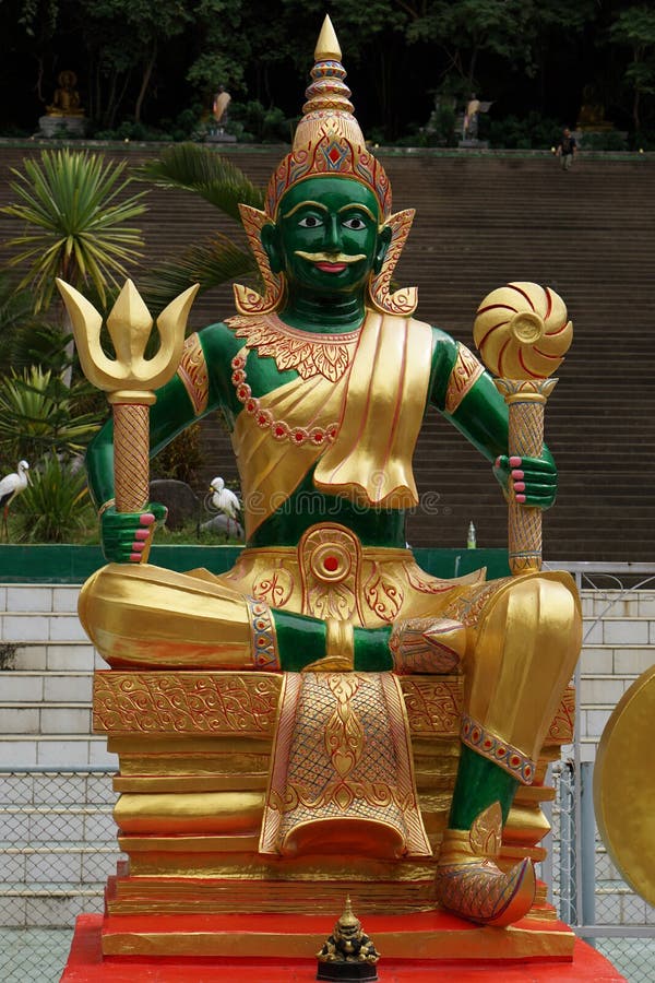 The Image of Indra in Thai Style 2 Stock Photo - Image of deity ...