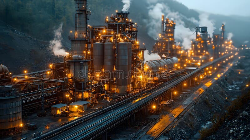 Image of Industry Engaging in Relevant Industrial Activity Stock ...