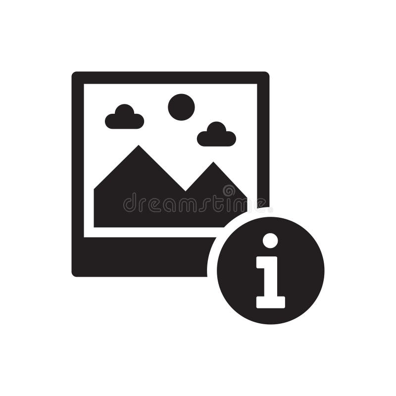 Image Information Icon - Photo Information Icon - Picture Information ...