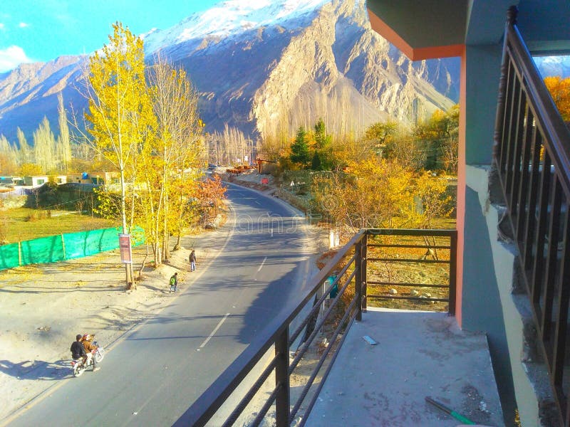 In this Image Inside the Beautiful Hunza Stock Image - Image of ...