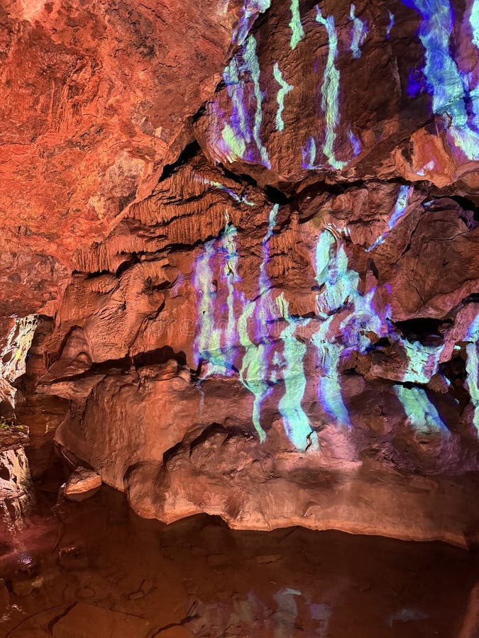 The Caves at Cheddar Gorge stock photo. Image of arch - 385772998