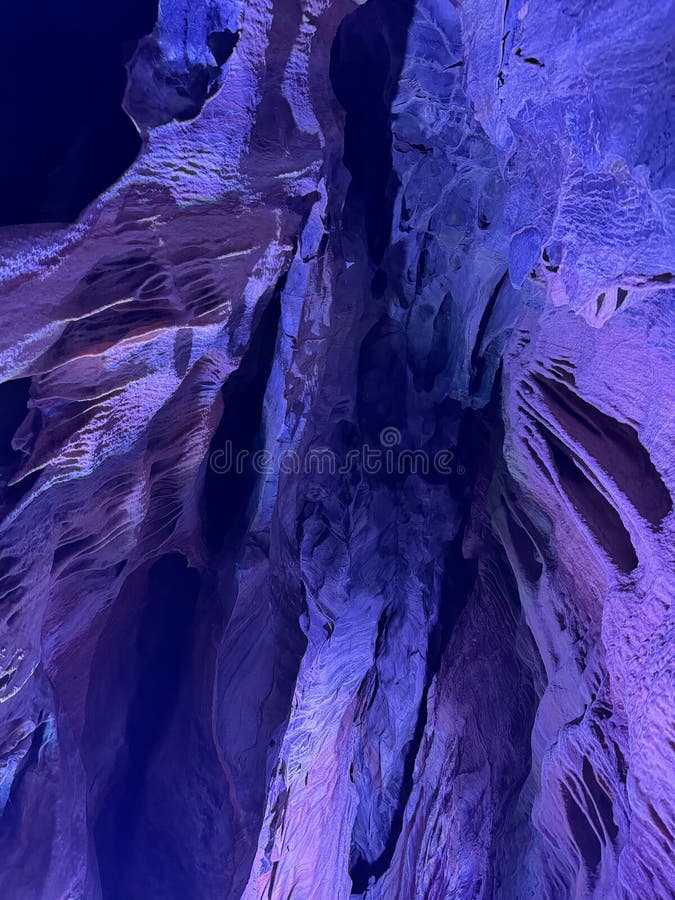 The Caves at Cheddar Gorge stock image. Image of geological - 385773023