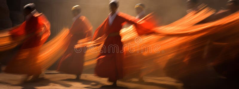 An Image with Intentional Motion Blur, Depicting Movement and Action ...