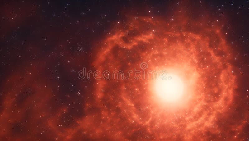 An Image of an Interestingly Vivid Red Spiral Shaped Object in the Sky ...