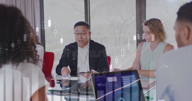 Image of Interface Showing Statistics and Information with Business ...