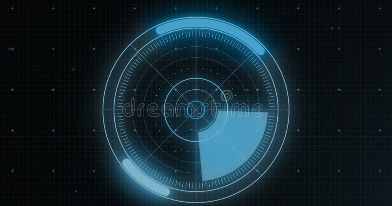 Image of Interference Over Graph on Blue Background Stock Photo - Image ...