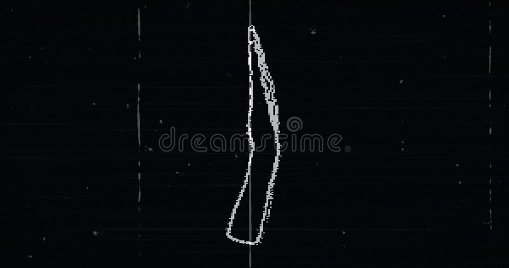 Image of Interference Over Spinning Hand Stock Photo - Image of montage ...