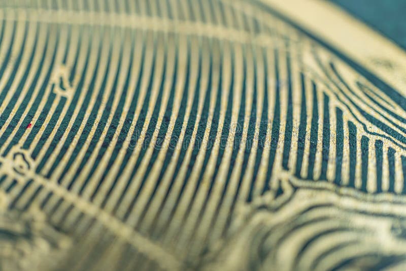 Image of an International Currency Banknote Showcasing Security ...