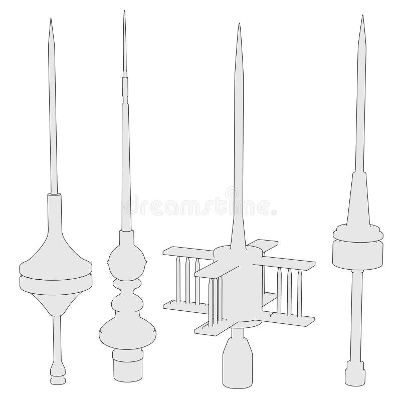 Image of ionic column stock illustration. Illustration of lighting ...