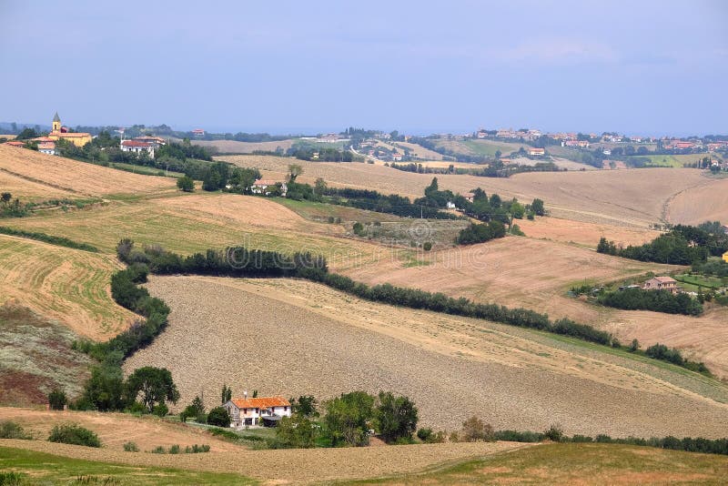 Image of an Italian Mountain Area Stock Photo - Image of natural ...