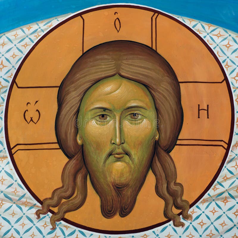 Image of Jesus Christ Not Made by Hands Editorial Stock Photo - Image ...