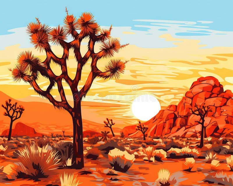 A Joshua Tree a Joshua Tree - Joshua Tree Tree Generative Tree ...