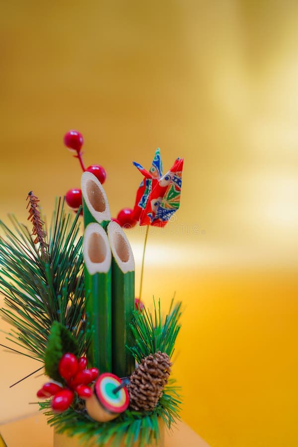 Image of Kadomatsu (New Year Material Stock Photo - Image of style ...
