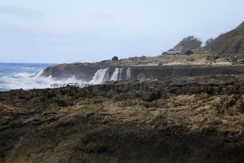 Image of Kaena Point State Park Stock Photo - Image of volcanic, kaena ...